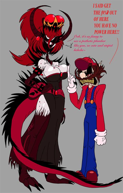 M Exe And Bowsette Exe Interaction By Jmccormic On Deviantart