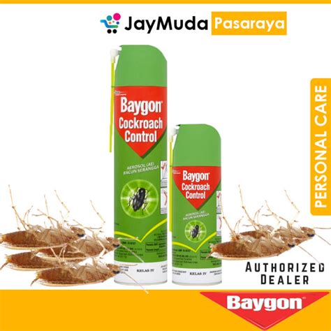 Baygon Cockroach Control 270ml And 570ml Aerosol Ae Racun Serangga Kil