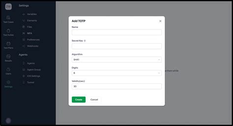 Here The Name Given Will Be Used To Invoke The Mfa Within The Test Cases Learn How
