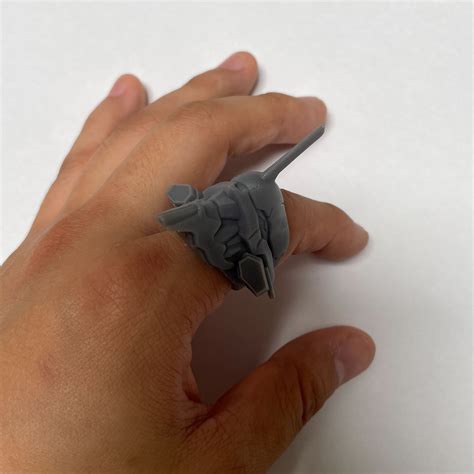 💍 Neon Genesis Evangelion Eva 01 Ring・ Stl File For 3d Printing・cults