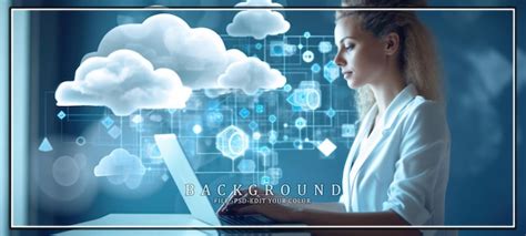 Cloud Computing Solutions Providers PSD High Quality Free PSD Templates For Download Freepik