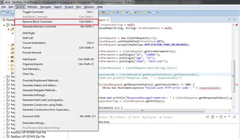 Eclipse Ide How To Comment And Uncomment Line And Block Benchresources Net