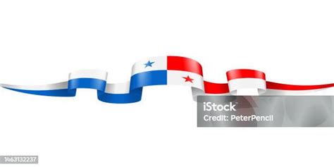 파나마 국기 리본 파나마 국기 헤더 긴 배너입니다 벡터 스톡 일러스트 기에 대한 스톡 벡터 아트 및 기타 이미지 기 파나마 3차원 형태 Istock
