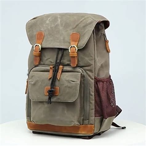 Camera Bag For Travel Photography Waterproof Canvas Camera Bag Canon