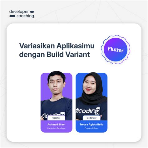 Devcoach 184 Flutter Variasikan Aplikasimu Dengan Build Variant Dicoding Indonesia