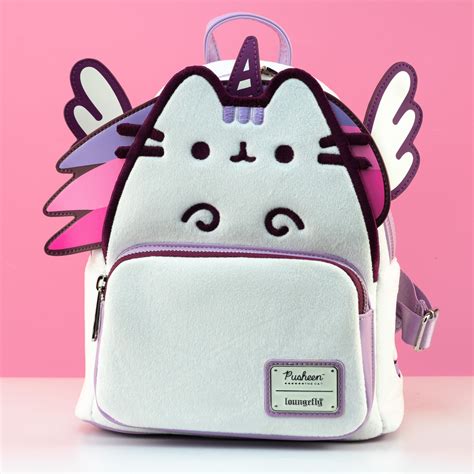 Loungefly X Pusheen Unicorn Plush Mini Backpack Geekcore