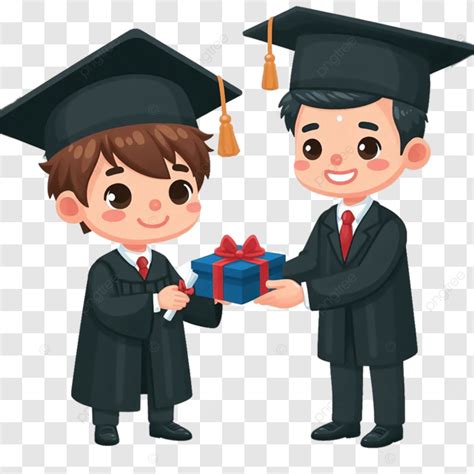 학문적 성공을 축하하는 졸업식 행사 졸업식 날 행복한 졸업 벡터 만화 졸업 Png 일러스트 및 이미지 에 대한 무료 다운로드 Pngtree
