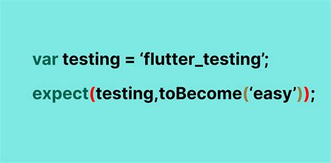 Flutter Unit Testing Part 1 Lets Start With The What By