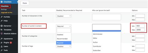 how to set a minimum word count in wordpress posts pixelaar fzc llc