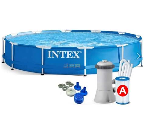 Intex 28212 Бассейн каркасный 366х76 см | Igroteka.ua