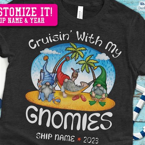 Cruise Ship Gnomes Svg Etsy