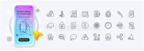 Info Talk Bubble And Time Line Icons For Web App Pictogram Icon