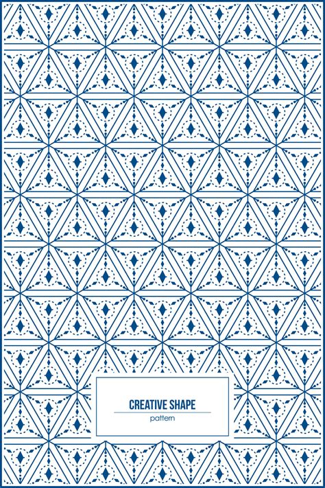 Creative Pattern Of Trigonal Shape 25259457 Vector Art At Vecteezy