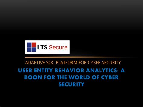 Ppt Lts Secure User Entity Behavior Analytics Ueba Boon To Cyber Security Powerpoint