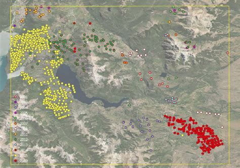 Spatio Temporal Distribution Of Modis Active Fire And Viirs I Band Data