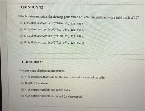 Solved Question9 For The Two Code Segments Below Segment A