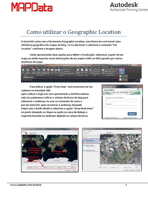 autocad geographic location pdf auto cad tecnologia da informação