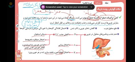 تدریس نکات لوله گوارش در روده باریک زیست شناسی دهم تجربی کنکور
