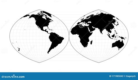 World Contour Stock Vector Illustration Of Graphic 171985042