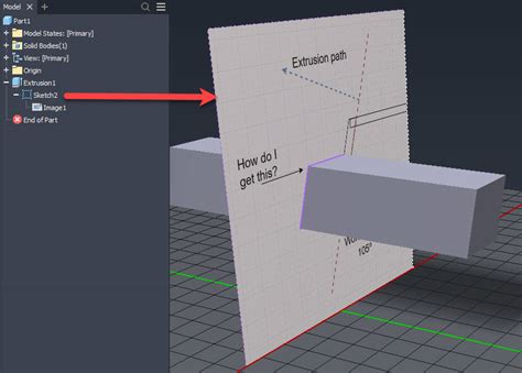 New To Inventor 2023 How To Work On An Angled Plane With Non Perpendicular Directions E G