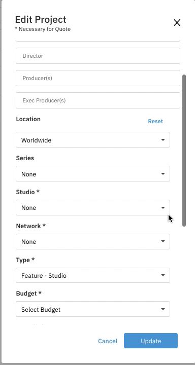 Casting Director Working With The New Project Navigation Cast It