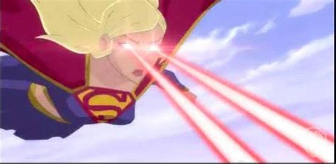 Supergirl With Her Laser Eyes By Dynamojr7788 On Deviantart