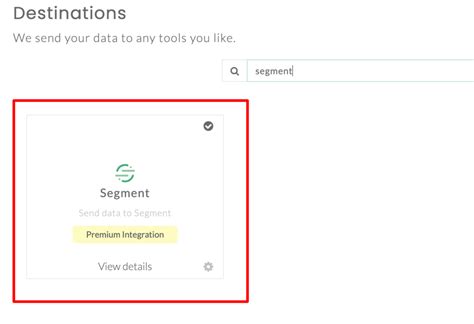 segment customerlabs first party data cdp integration docs