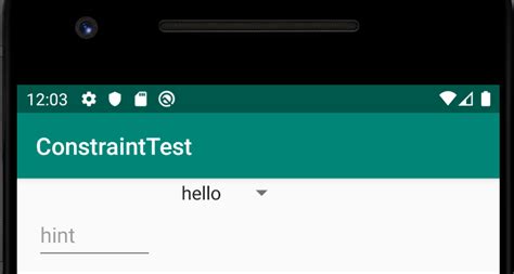 Android Baseline Align Spinner To Textinputlayout In Constraintlayout