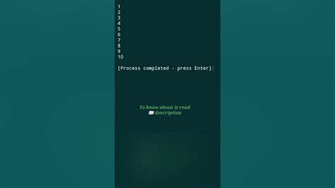 printing 1 10 using while loop in c prograaming coding shorts youtube