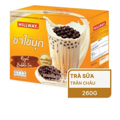 Trà Sữa Trân Châu Hillway Hộp 260g Chuỗi Siêu Thị Thực Phẩm Tươi Ngon