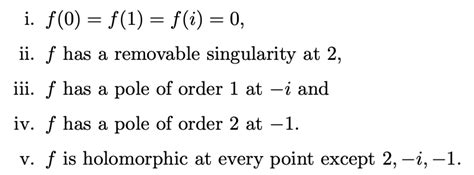 Solved Using Complex Analysis Write One Function F Of A