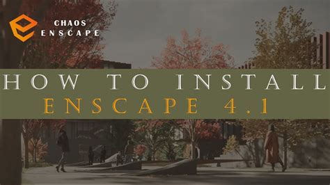 Enscape 4 1 HOW TO INSTALL ENSCAPE 4 1 FOR SKETCHUP YouTube