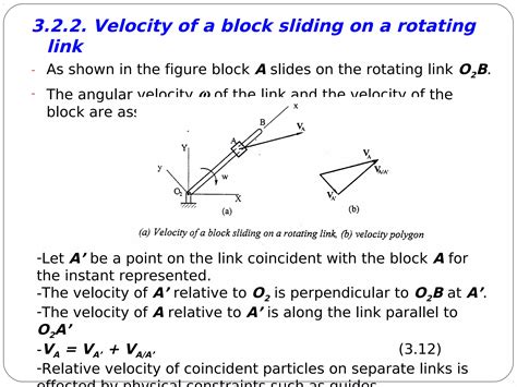 Chapter 3 Velocity Analysis Ic Graphical And Relative Velocity Method