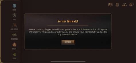 Version Mismatch And Cant Get Into Matches Anyone Experiencing The