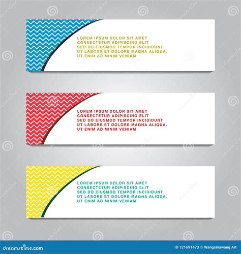 Colorful Modern Text Box Template For Website Computer Graphic