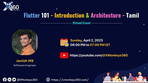 Flutter 101 Introduction And Architecture Tamil Youtube