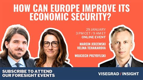 Event Online How Can Europe Improve Its Economic Security ⋆ Visegrad
