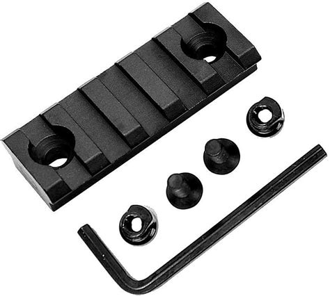5 Slot 2 Keymod Rail Section Picatinny Rail For Key Mod Handguard