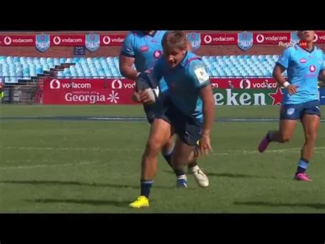 Sebastian De Klerk With A Try Vs Lyon Supersport
