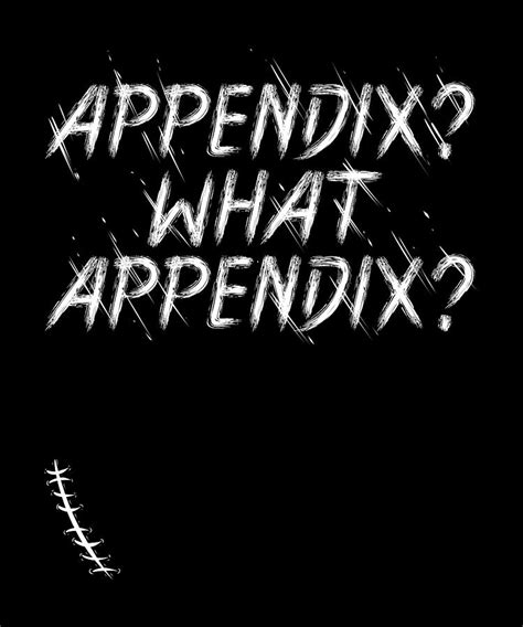 Appendix Surgery Operation Scar Cecum The Appendix Digital Art By Jan