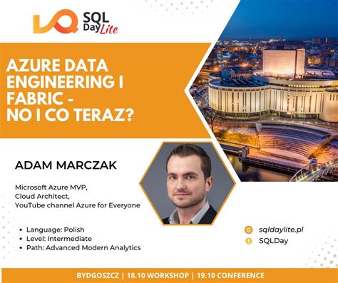 Data Community Poland On Linkedin Sqldaylite2024 Sqlday Datacommunitypoland Datacommunity