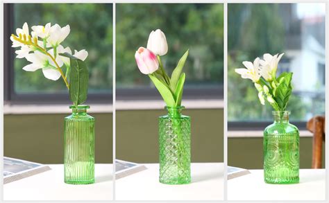 Charm Glass Bud Vases Small Flower Vases In Bulk For