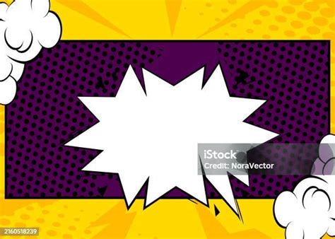 만화 빈 말풍선 만화책 클래식 배경 복고풍 벡터 만화 팝 아트 디자인 경외감에 대한 스톡 벡터 아트 및 기타 이미지 경외감 고풍스런 광고 Istock