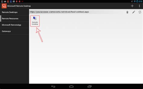 Setting Up Access From Android Mobile Device