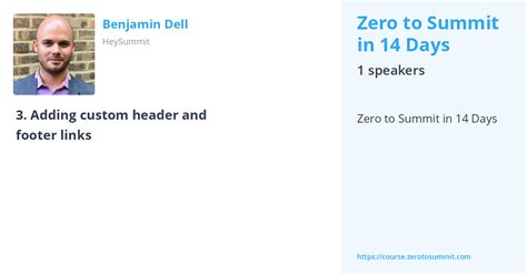 3 Adding Custom Header And Footer Links