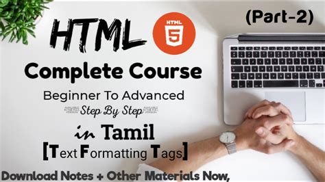 Learn Html Tutorial In Tamilbeginners To Advanced Step By Step Guide Part 2 Text Formatting