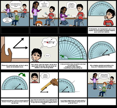 How To Use A Protractor Storyboard Av Lv Examples