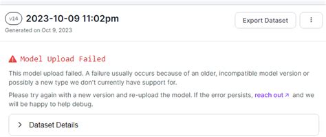 Failed Custom Yolov7 Seg Weights Upload Community Help Roboflow