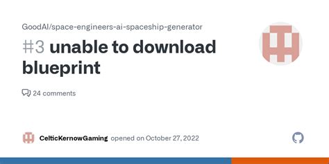 Unable To Download Blueprint · Issue 3 · Goodaispace Engineers Ai
