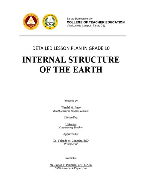 earth s internal structure pdf planetary core crust geology